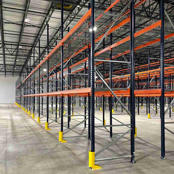 48" x 192" Mecalux Upright | Teardrop Style | In Stock - Shelving ...