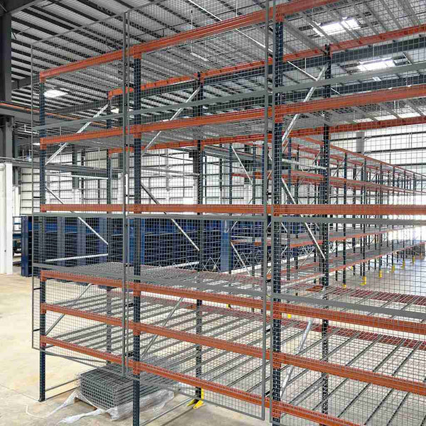 Husky Pallet Rack Backing | Rack Back Guard - Shelving Specialist