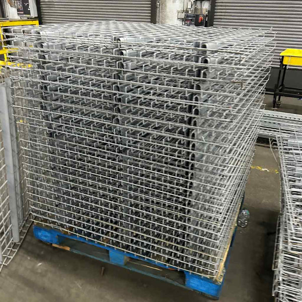 Used Wire Decks 42" deep x 46" wide | Used Waterfall Decks - Shelving ...