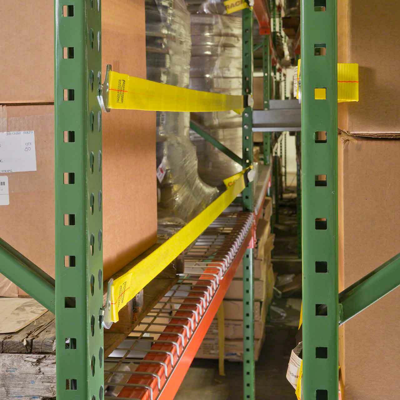 Pallet Rack Safety Straps | Easy Install | Shop Online - Shelving ...