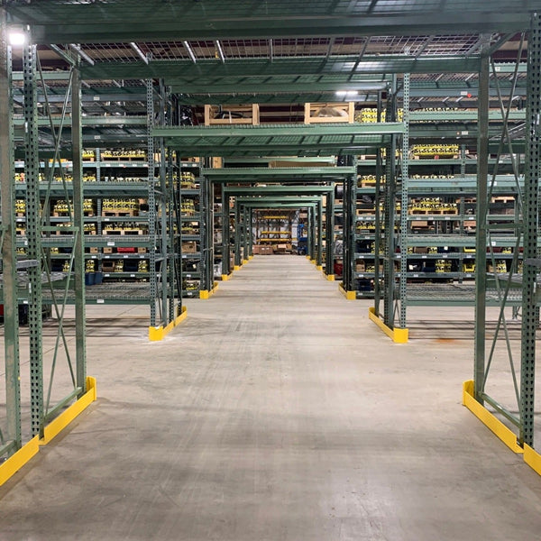 Steel King End of Aisle Guard for Pallet Rack | Shop Online - Shelving ...